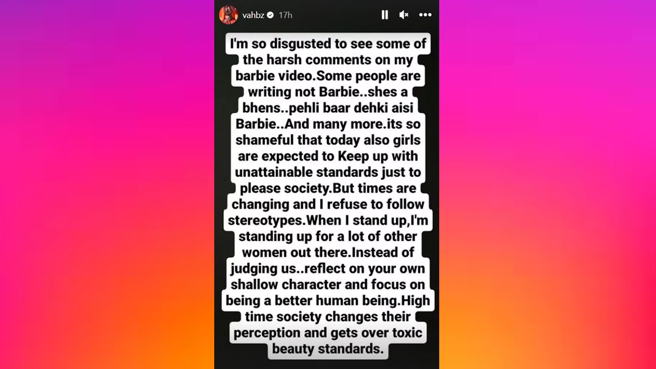 Vahbiz Dorabjee Slams Trolls Who Body-Shamed Her In The Barbie Video I ...